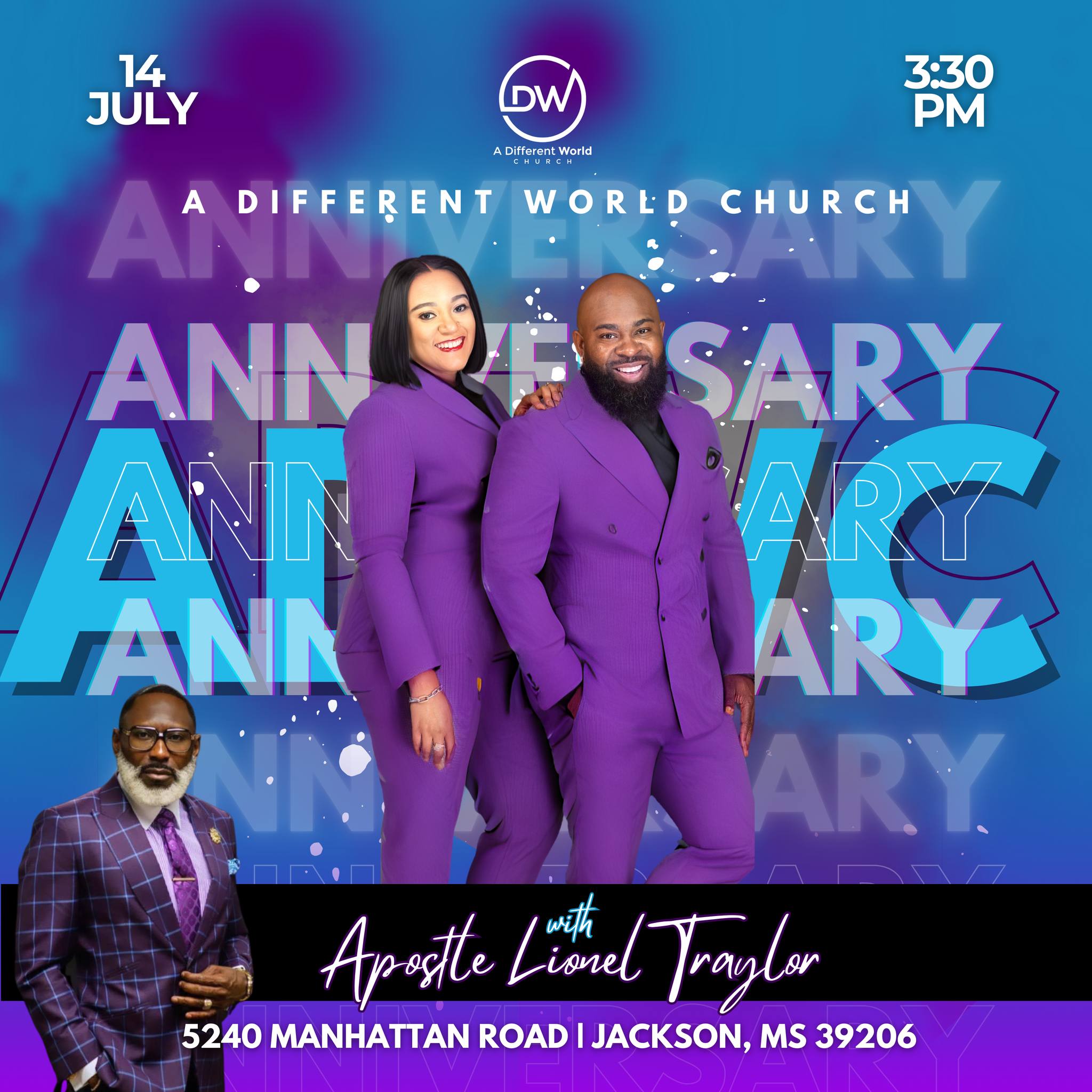 ADWC Anniversary 2024 – Lionel J. Traylor Ministries